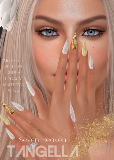 Second Life Marketplace Tangella Nails Seven Heaven